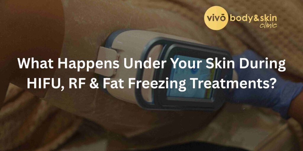 What Happens Under Your Skin During HIFU, RF & Fat Freezing